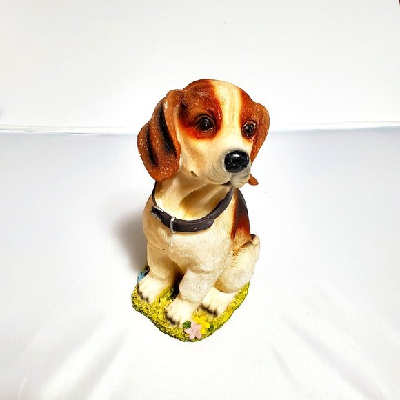 Accents | Ceramic Beagle Dog Painted Statuette | Poshmark